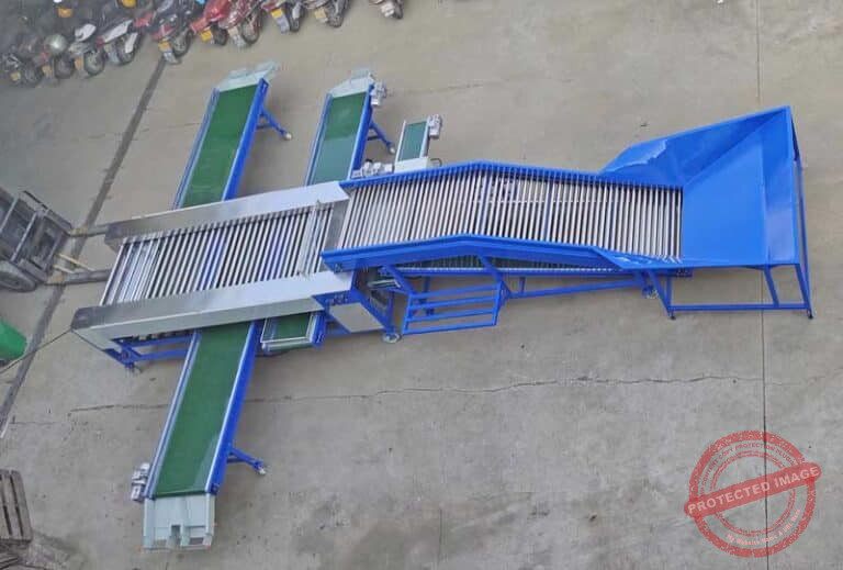 Potato Grader Machine with Double Side Outlet | Potato Processing ...