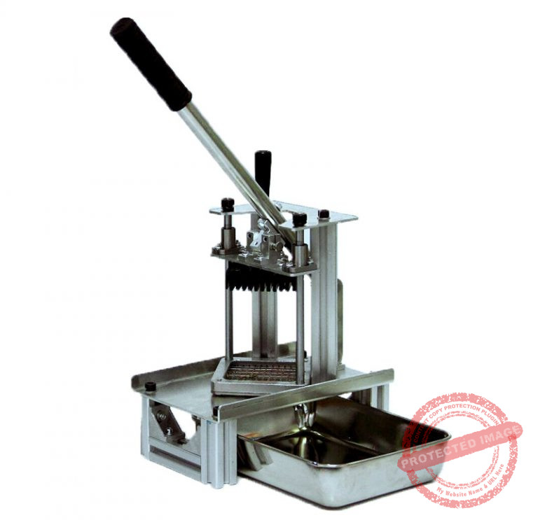 Vertical Type Manual Potato Stick Cutting Machine | Potato Processing ...