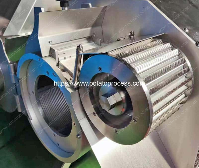 Four Side Wave Potato Stick Cutting Machine Potato Processing Machine